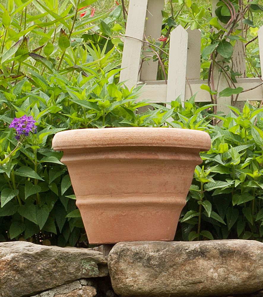 Artisan Rolled Rim Pot | White Flower Farm