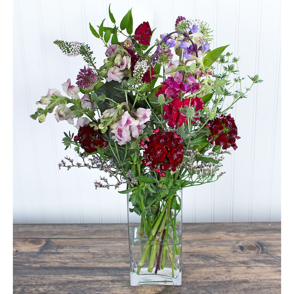 Muddy Feet Flower Farm's Seasonal, Fresh-Picked Flower Bouquet | White ...