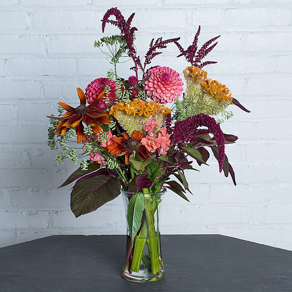 Muddy Feet Flower Farm's Seasonal, Fresh-Picked Flower Bouquet | White ...