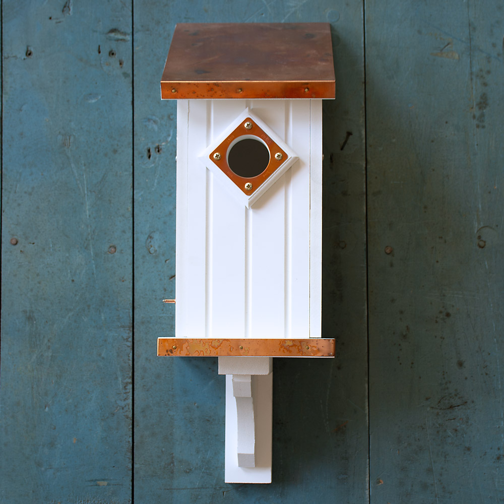 Copper Highlights Bluebird House | White Flower Farm