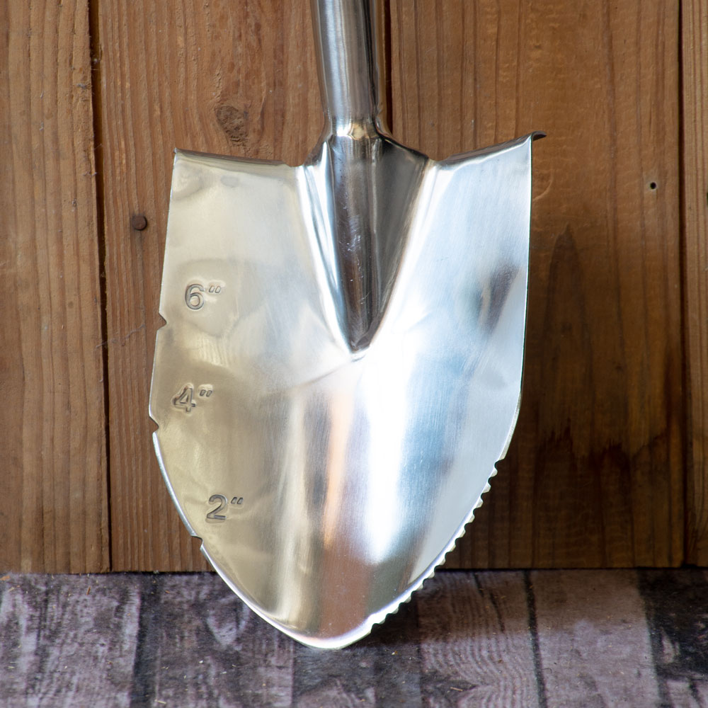 Spear & Jackson 35" Traditional Stainless Planting Spade | White Flower ...