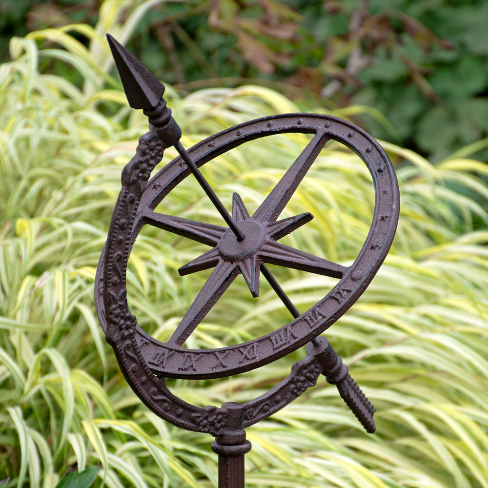 Cast Iron Sundial | White Flower Farm
