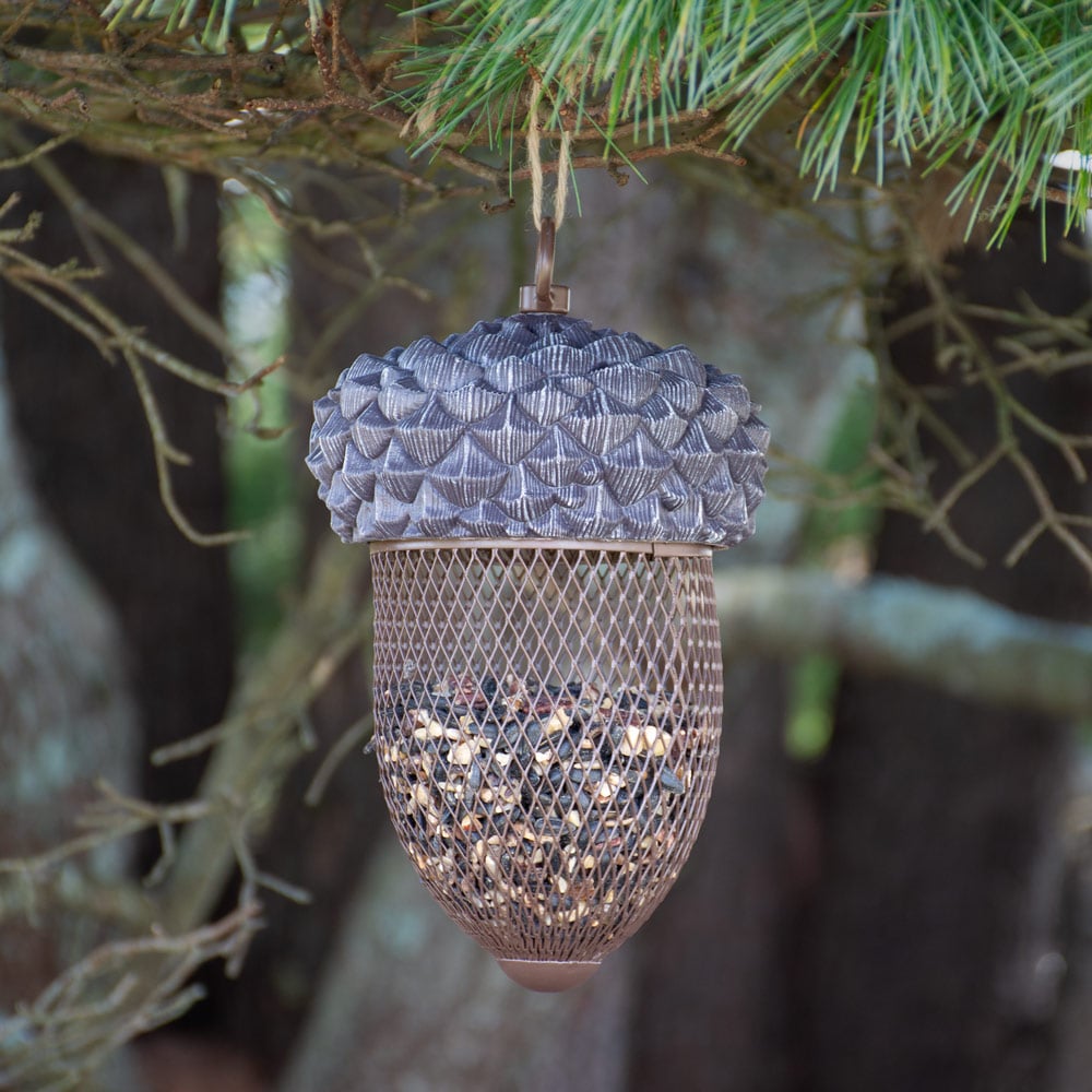 Acorn Bird Feeder | White Flower Farm