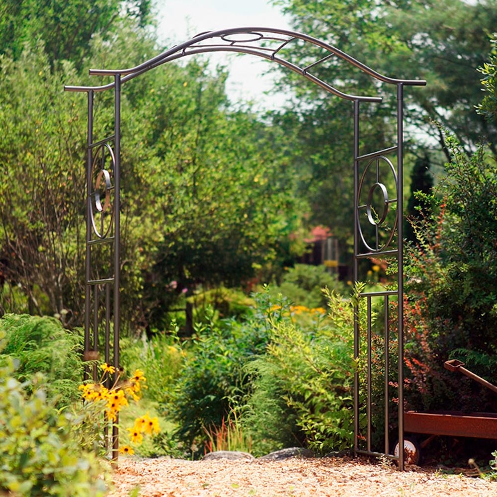 Tuscan Arch, Powder Black | White Flower Farm